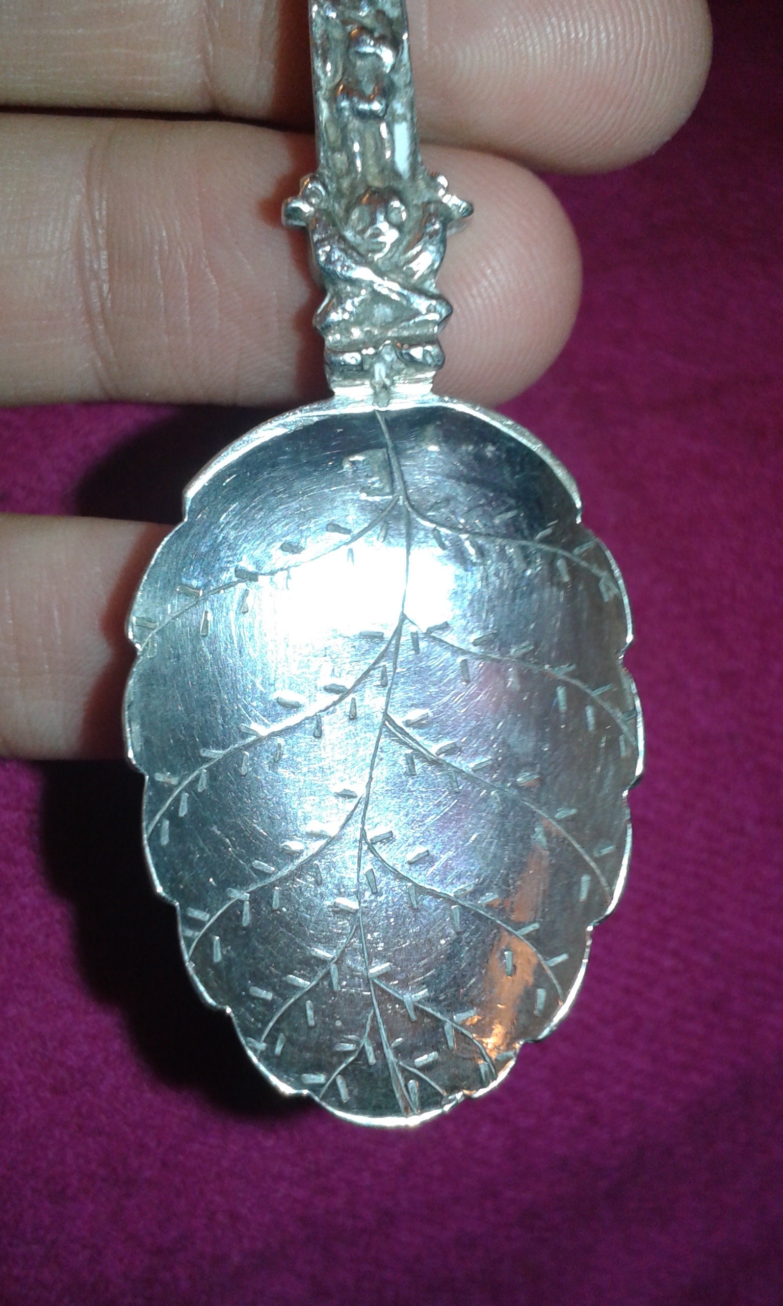 Antique Victorian to Art Nouveau Dancing Woman Finial Solid Sterling ...