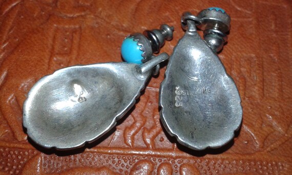 Navajo Native Indian American untreated cabochon turq… - Gem