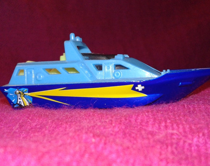 RESCUE BOAT 2000 Mattel Matchbox - Diecast Toy Boat - Etsy