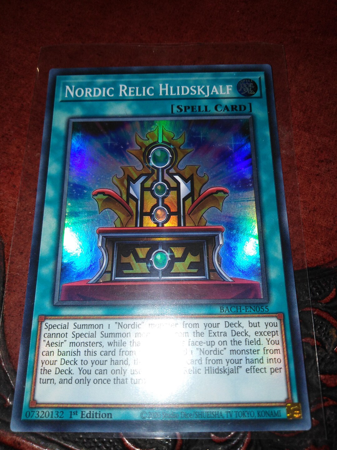 Nordic Relic Hlidskjalf BACH-EN055 1st Edition Yugioh Card - Etsy