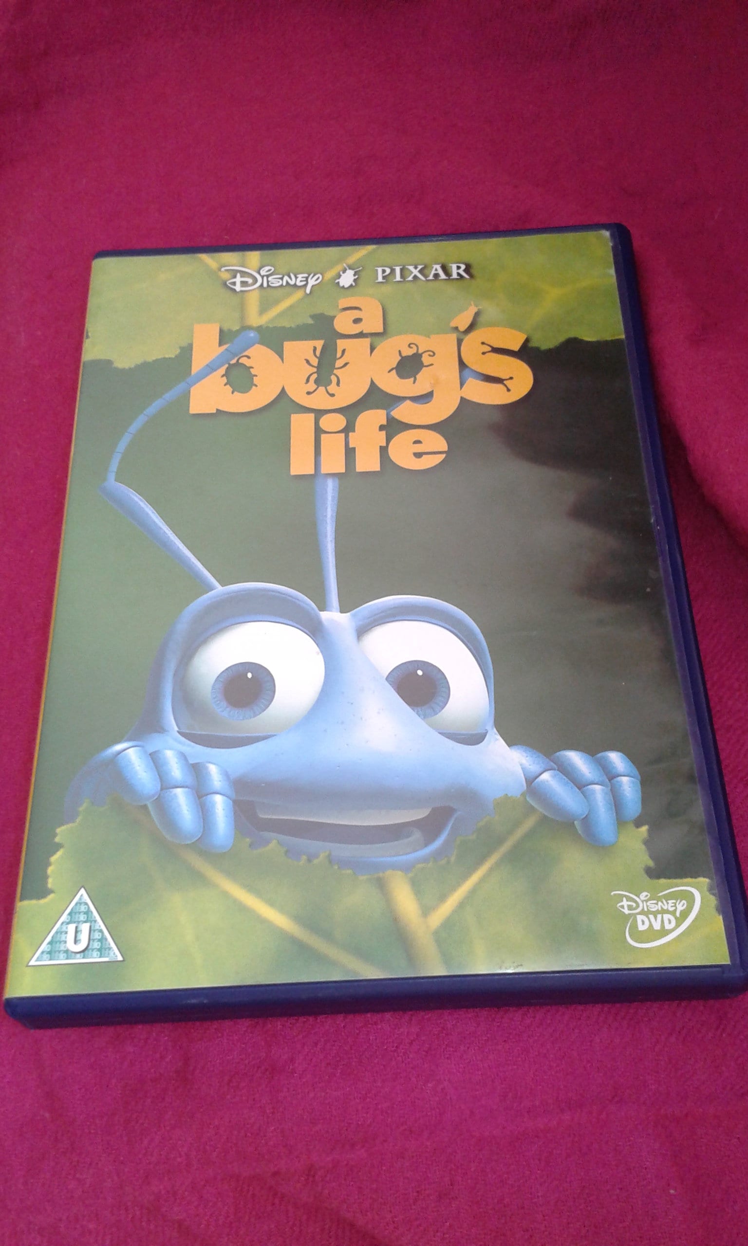 Disney Pixar A Bugs Life DVD Disc With Bonus Features Outtakes Geris ...