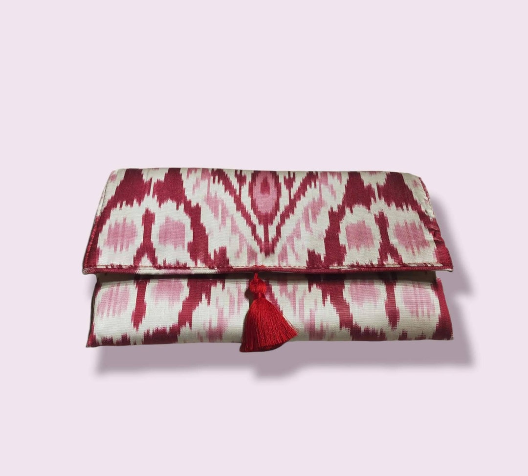 Silk İkat Clutch Bag Velvet İkat Bag Handbag İkat Bag Silk Velvet İkat ...