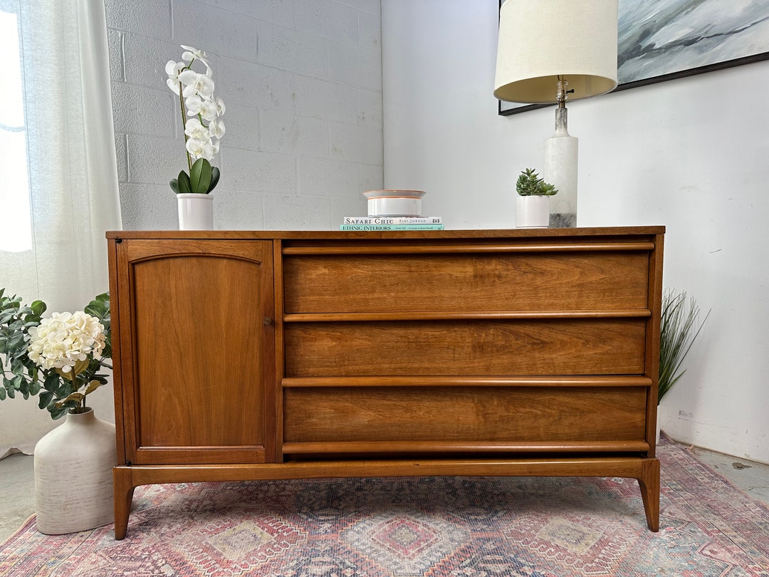 Sleek Mid-century Modern Lane Rhythm Buffet TV Stand Bar - Etsy
