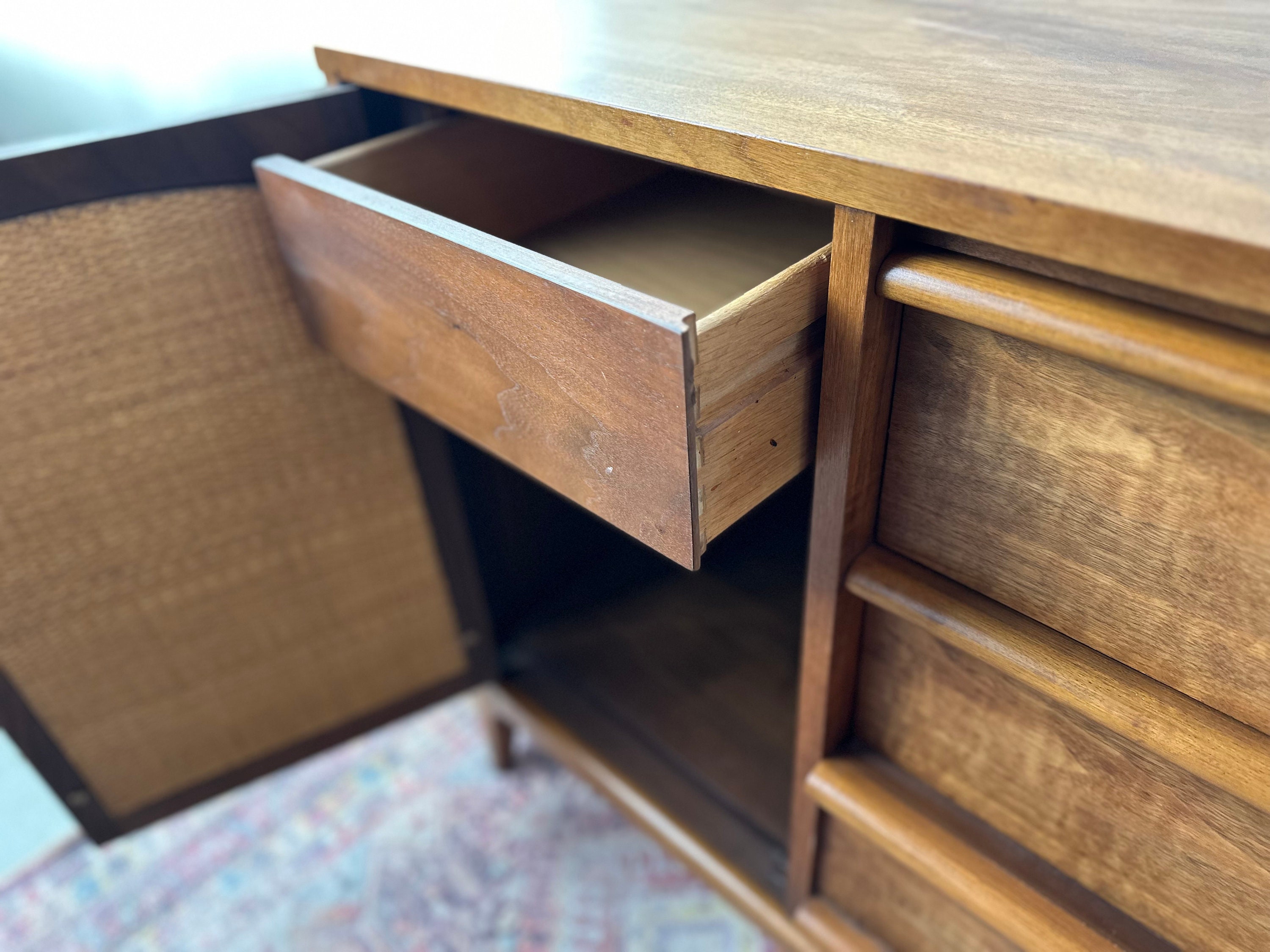 Sleek Mid-century Modern Lane Rhythm Buffet TV Stand Bar - Etsy
