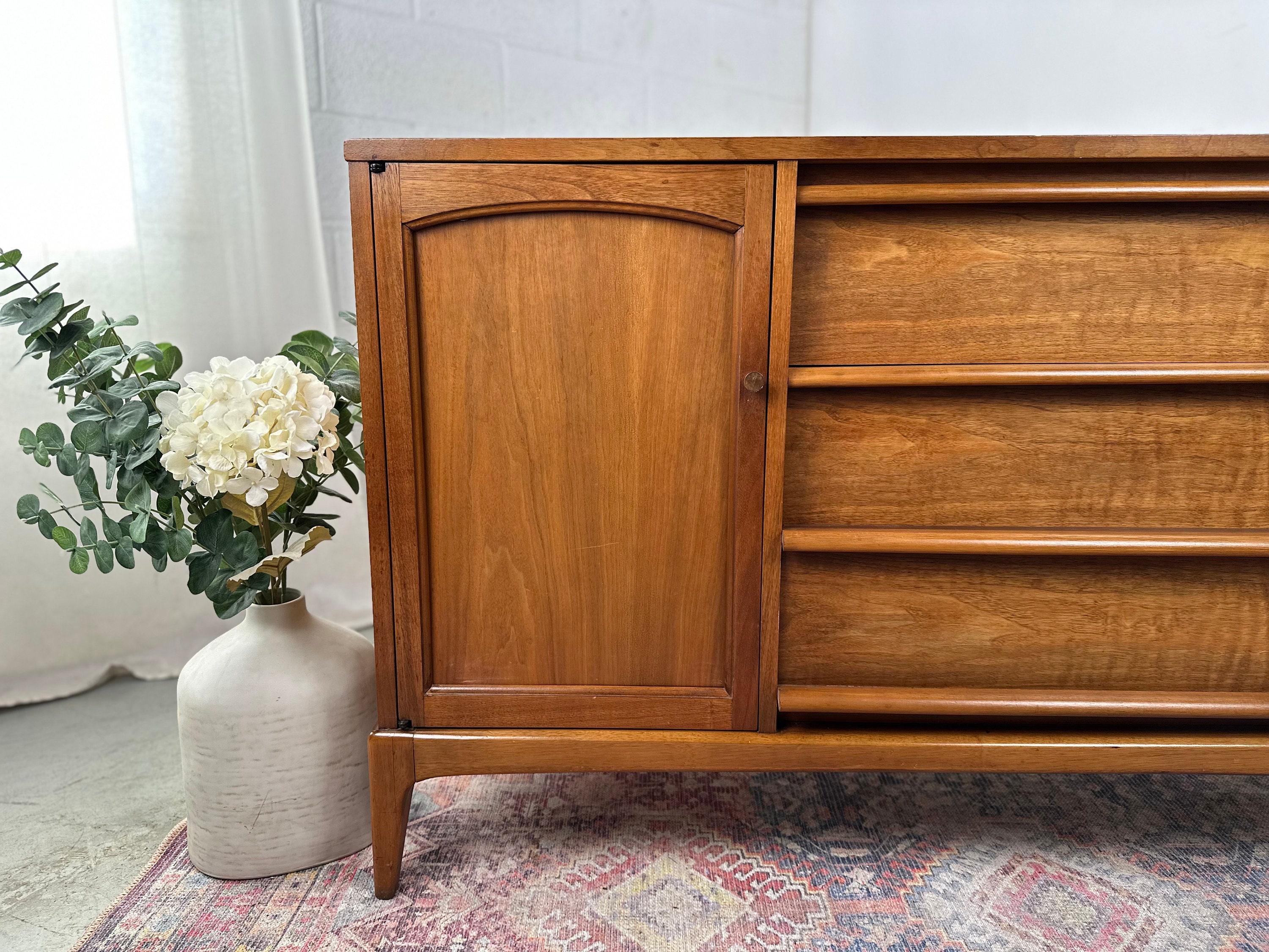 Sleek Mid-century Modern Lane Rhythm Buffet TV Stand Bar - Etsy