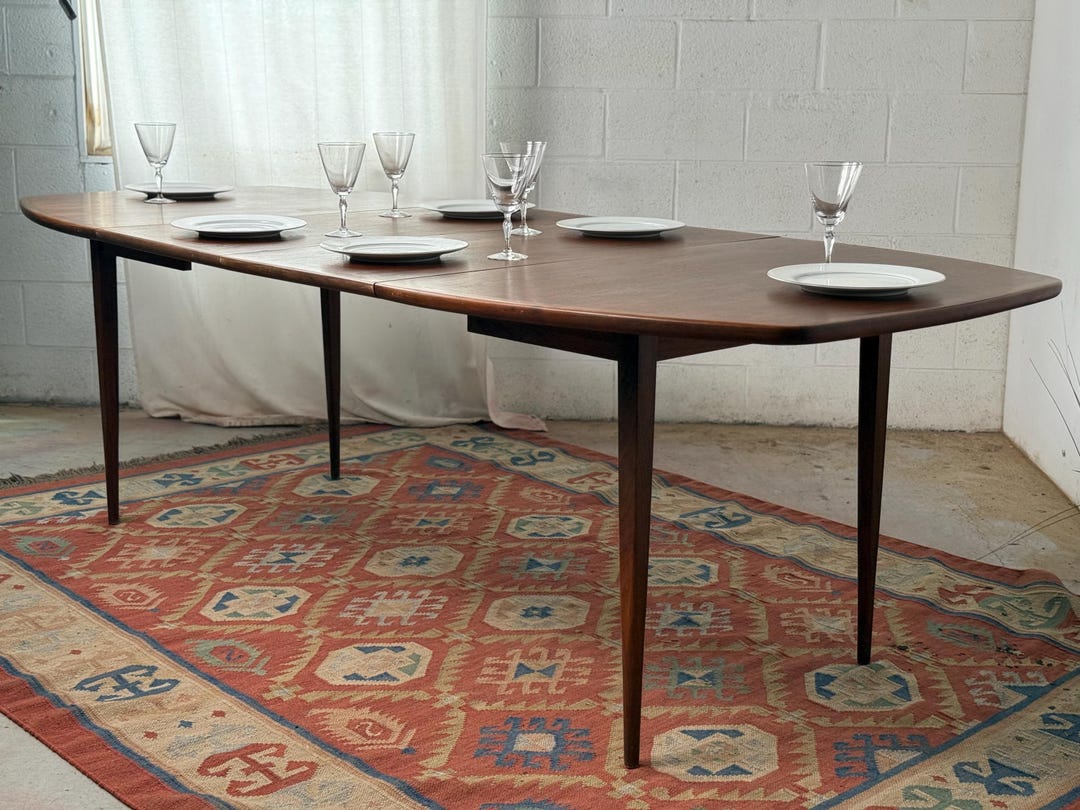 Mid Century Modern Gillingham Dining Table - Etsy
