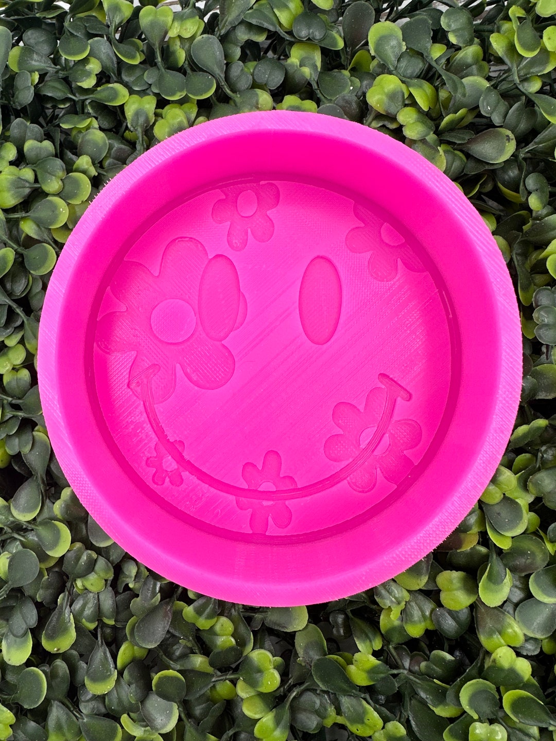Daisy Smiley Face Silicone Mold, Car Freshie Mold, Silicone Freshie ...
