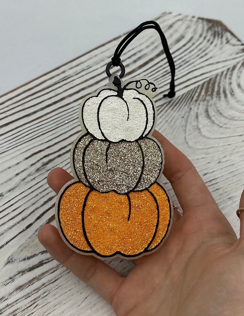 Pumpkin Stack Freshie, Car Freshie, Halloween Themed Car Freshie, Girly ...