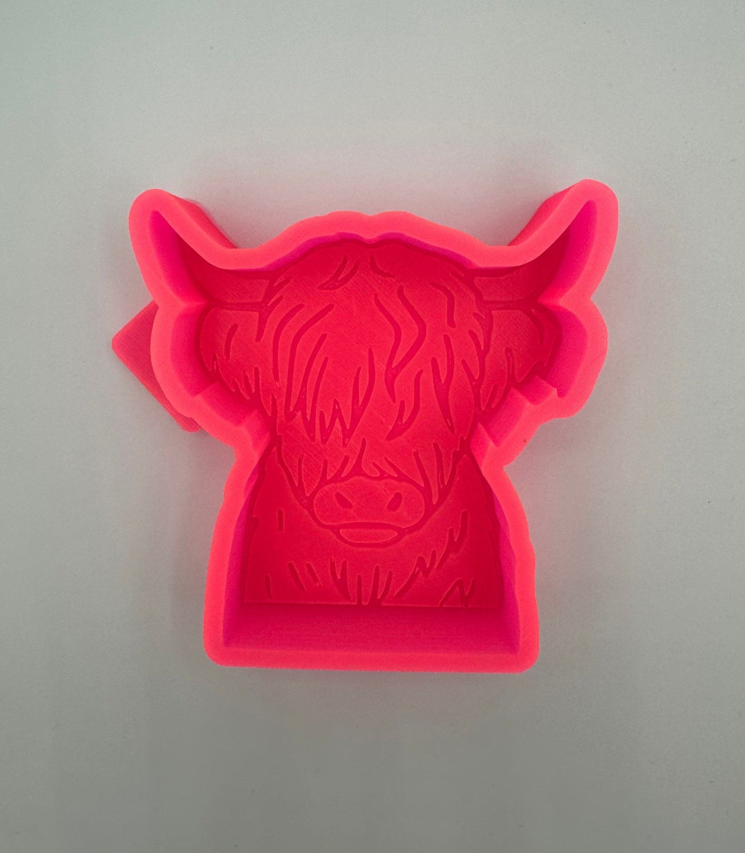 Highland Cow Freshie Mold, Freshie Molds, Car Freshie Mold, Silicone ...