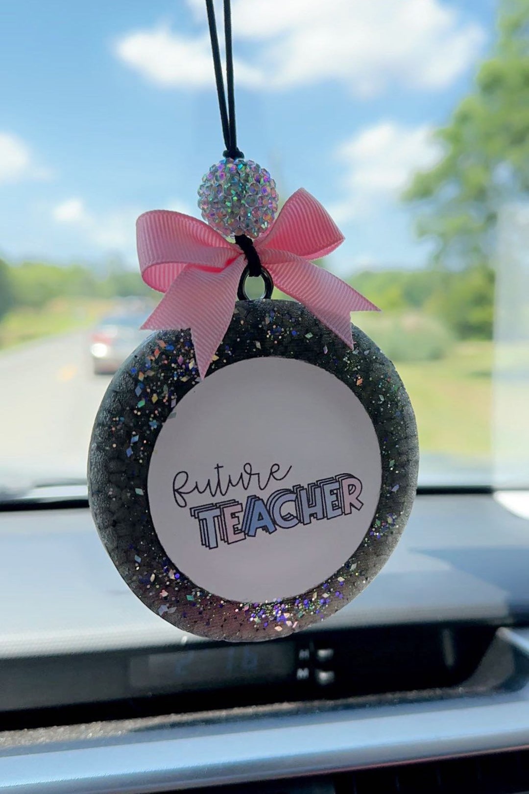 Future Teacher Car Freshie, Cardstock Freshie, Round Freshie, Teacher ...