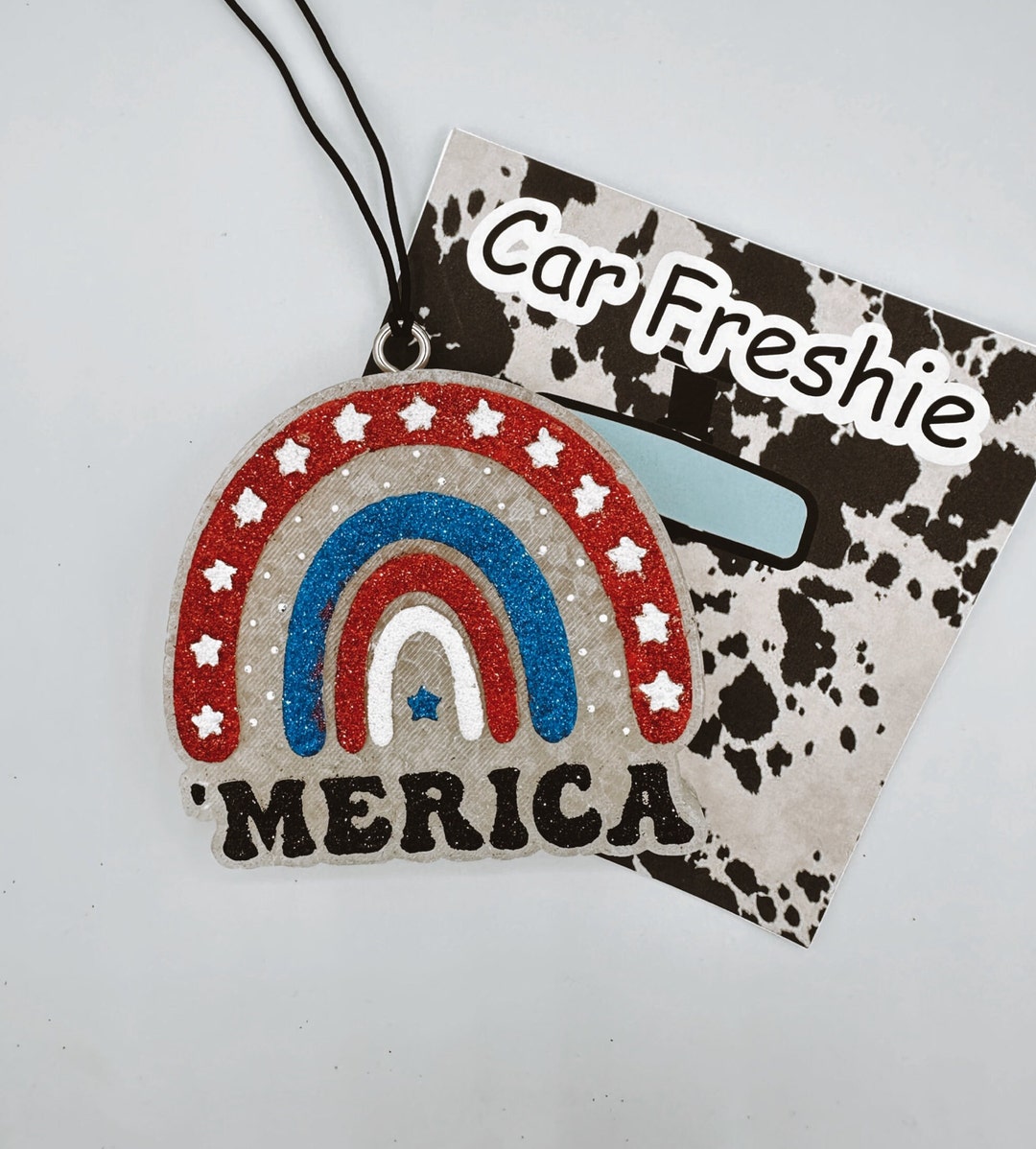 Merica Freshie, 4th of July Freshie, USA Freshie, Car Freshie, Rainbow ...