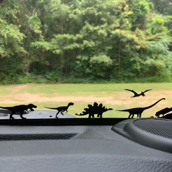 Dinosaur Jeep Decals - Etsy