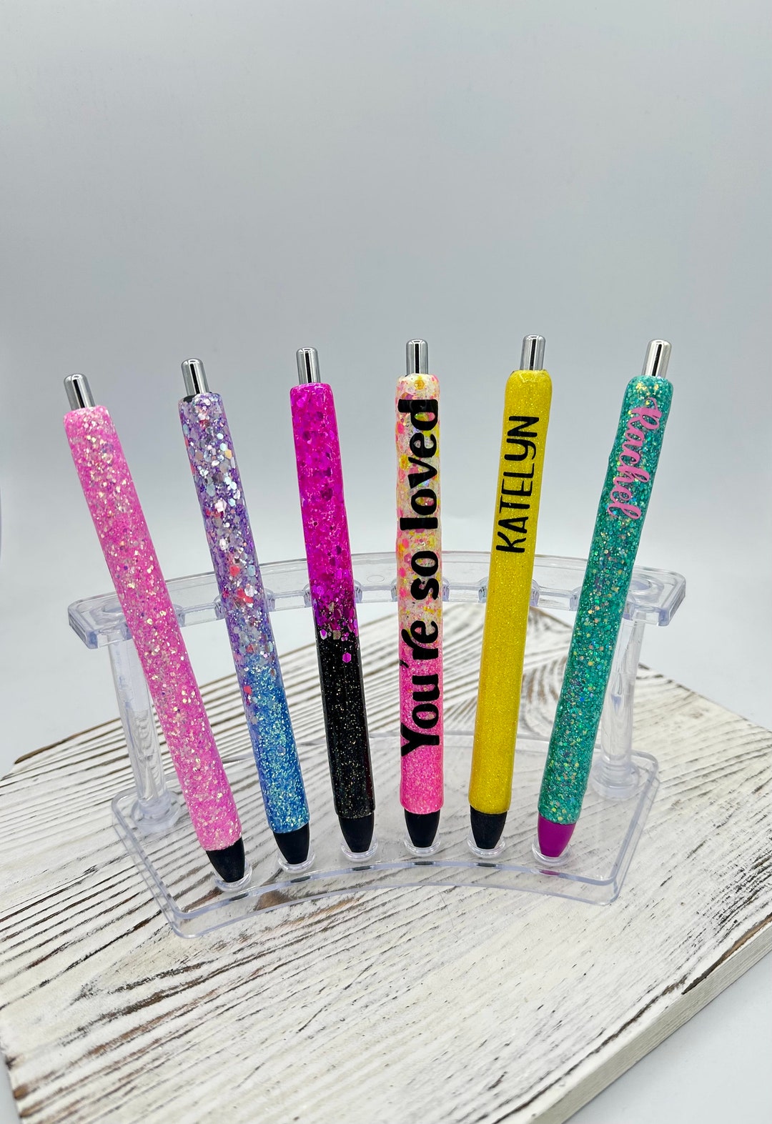 Custom Glitter Pens | Personalized Glitter Pens | Inkjoy Gel Pen ...