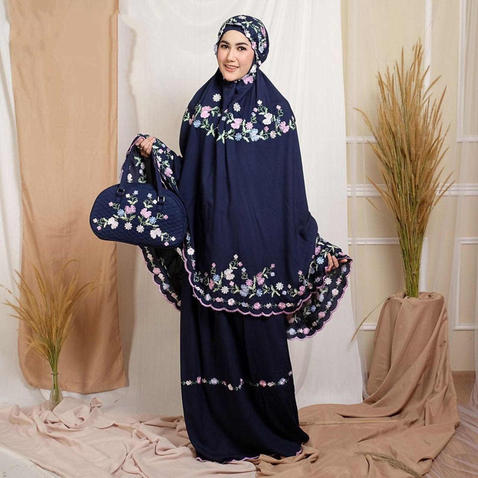 Islamic Prayer Clothes With Beautiful Rayon Embroidery for - Etsy