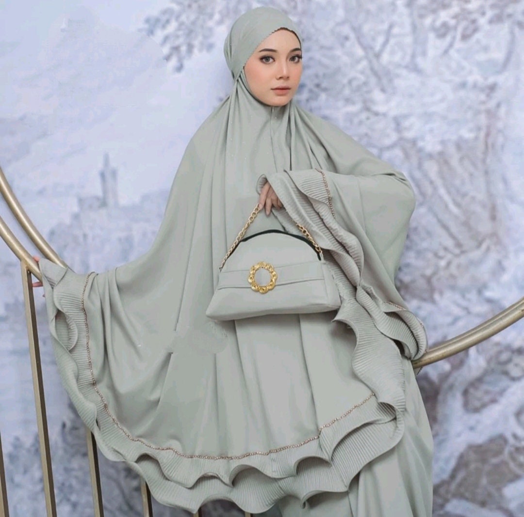 Islamic Prayer Dress for Muslim Women/prayer Hijab//mukenah/salah ...