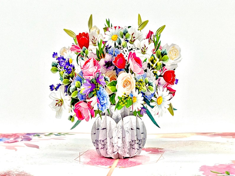 Garden Pop up Card 3d Sunflower Card Piano Card Pop up - Etsy