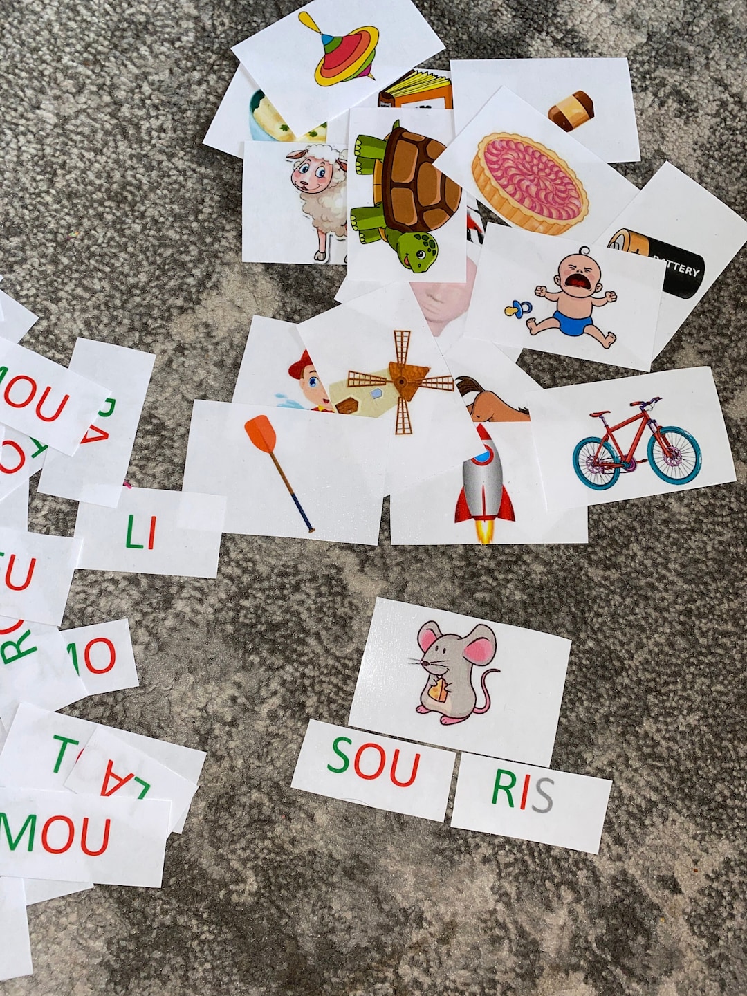 Letter/word Cards - Etsy