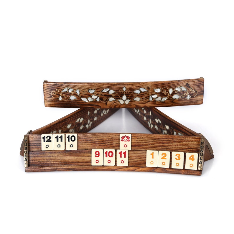Exclusive Rummicube Board Game Set Petra Wooden Rummy Cues - Etsy