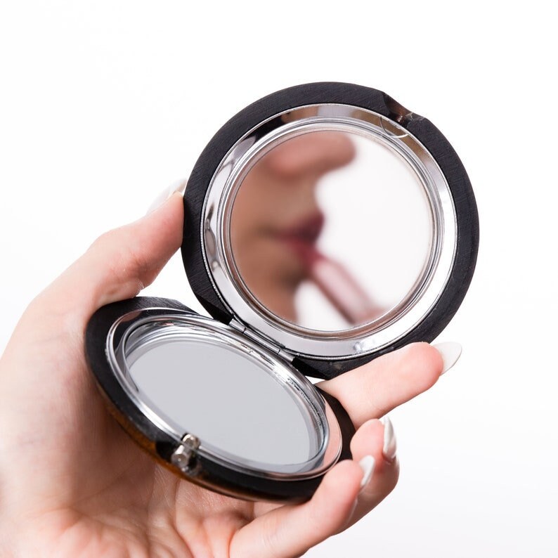 Pearl Vintage Hand Mirror Mother of Pearl Handmade Vintage | Etsy