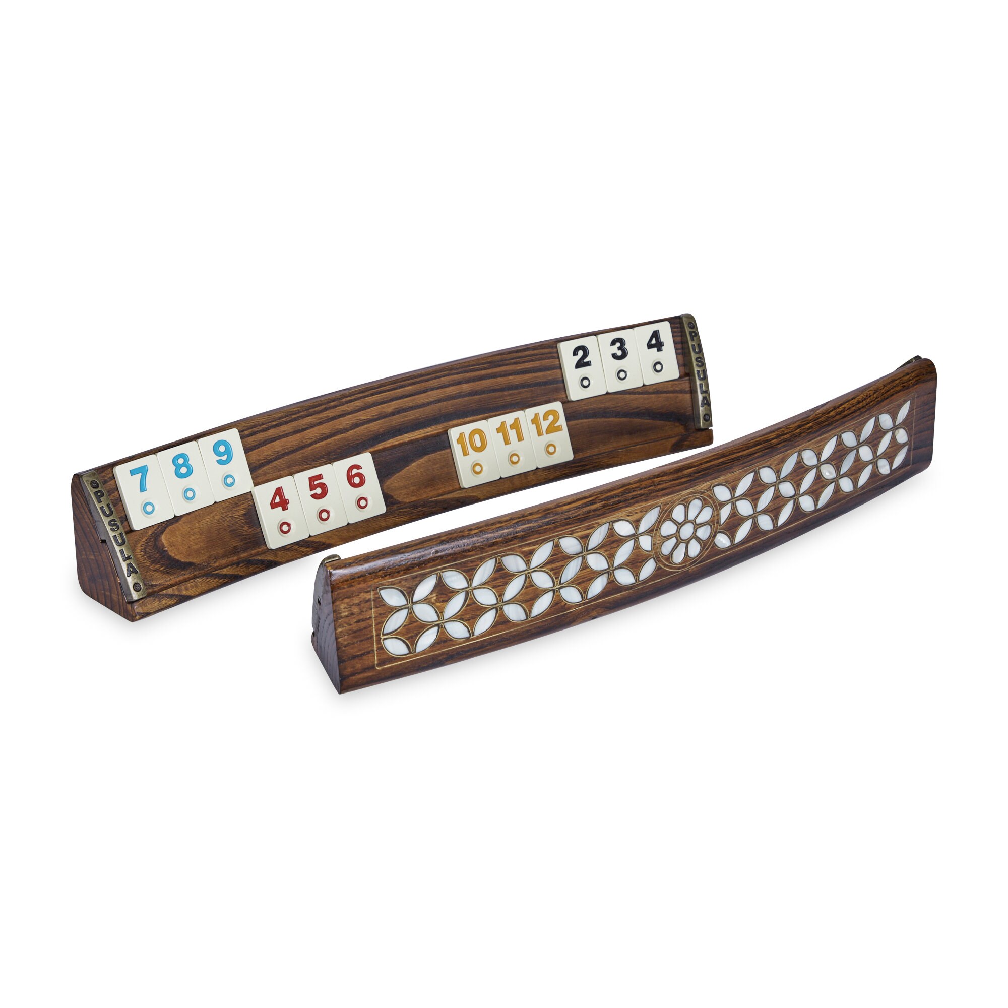 Handmade Rummikub Game Set: Mother of Pearl Inlaid Wooden Rummy Cube - Etsy