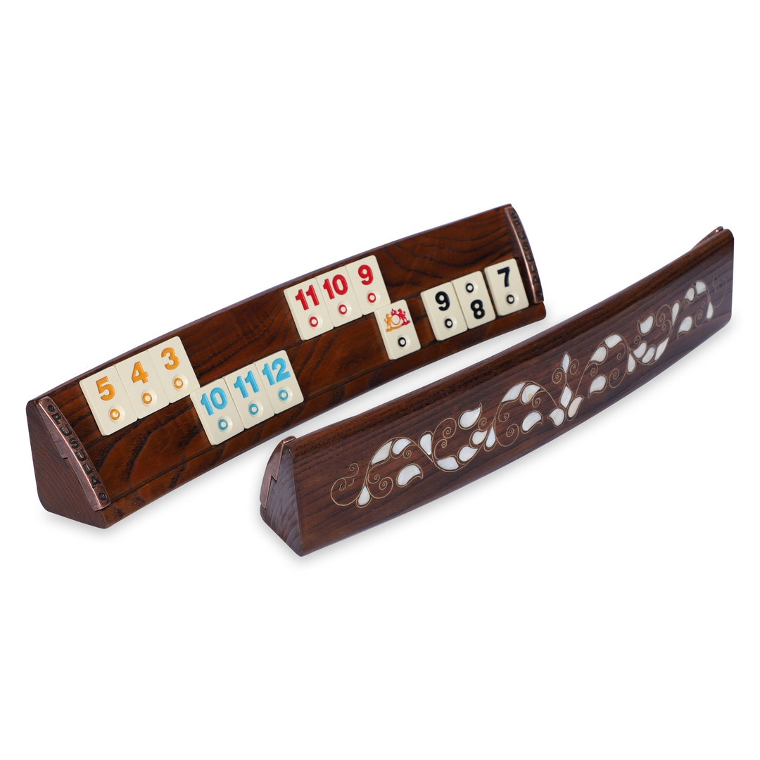 Exclusive Rummicube Board Game Set Wooden Rummy Cues Handmade Rumicube ...