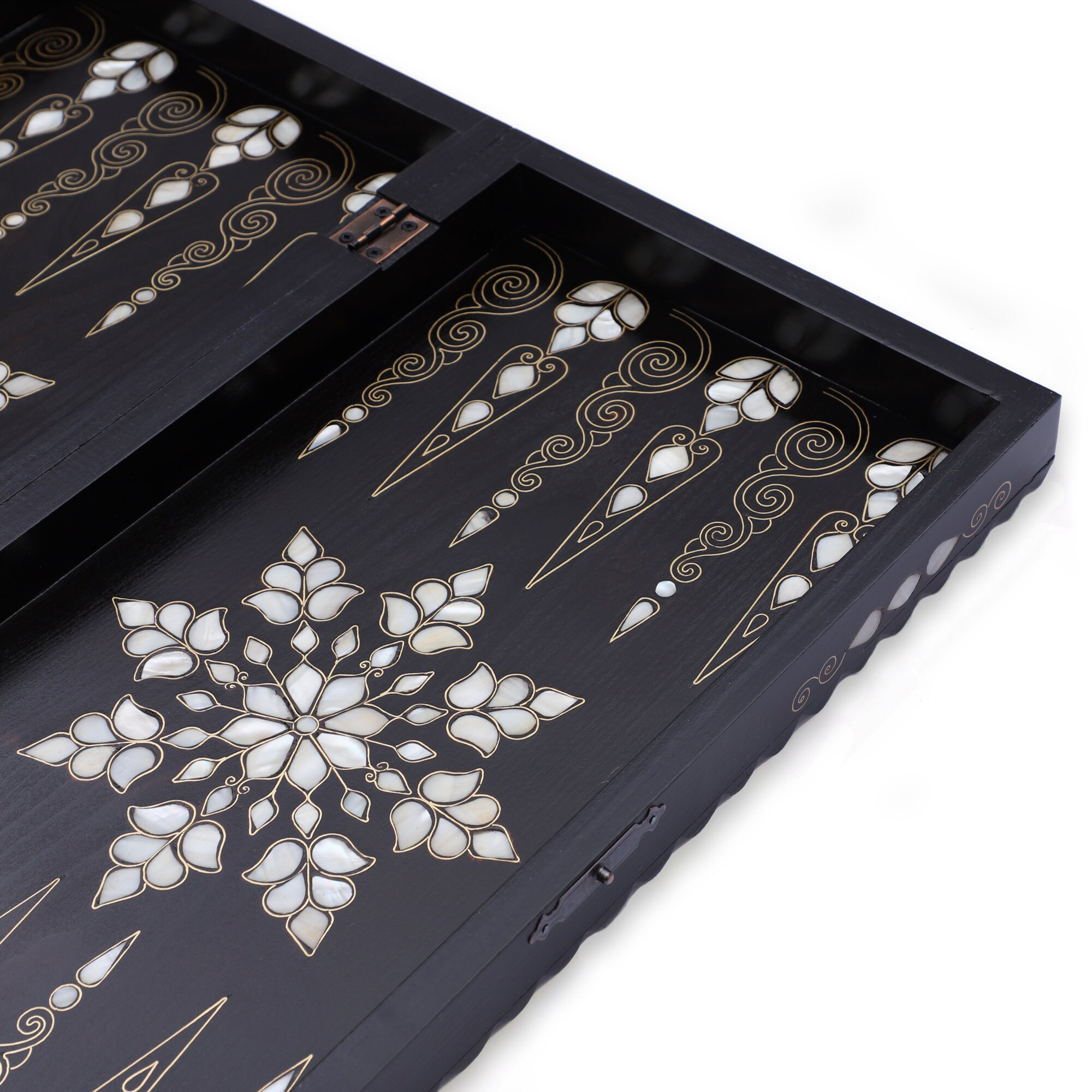 Wooden Handmade Backgammon Set Grand Bazaar White Mother Of | Etsy