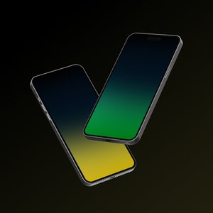 Gradient iPhone Wallpaper Bundle | Set of 6 Download | Wallpaper Pack ...