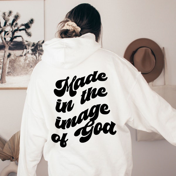 Made in the Image of God Sweat Shirt - Etsy