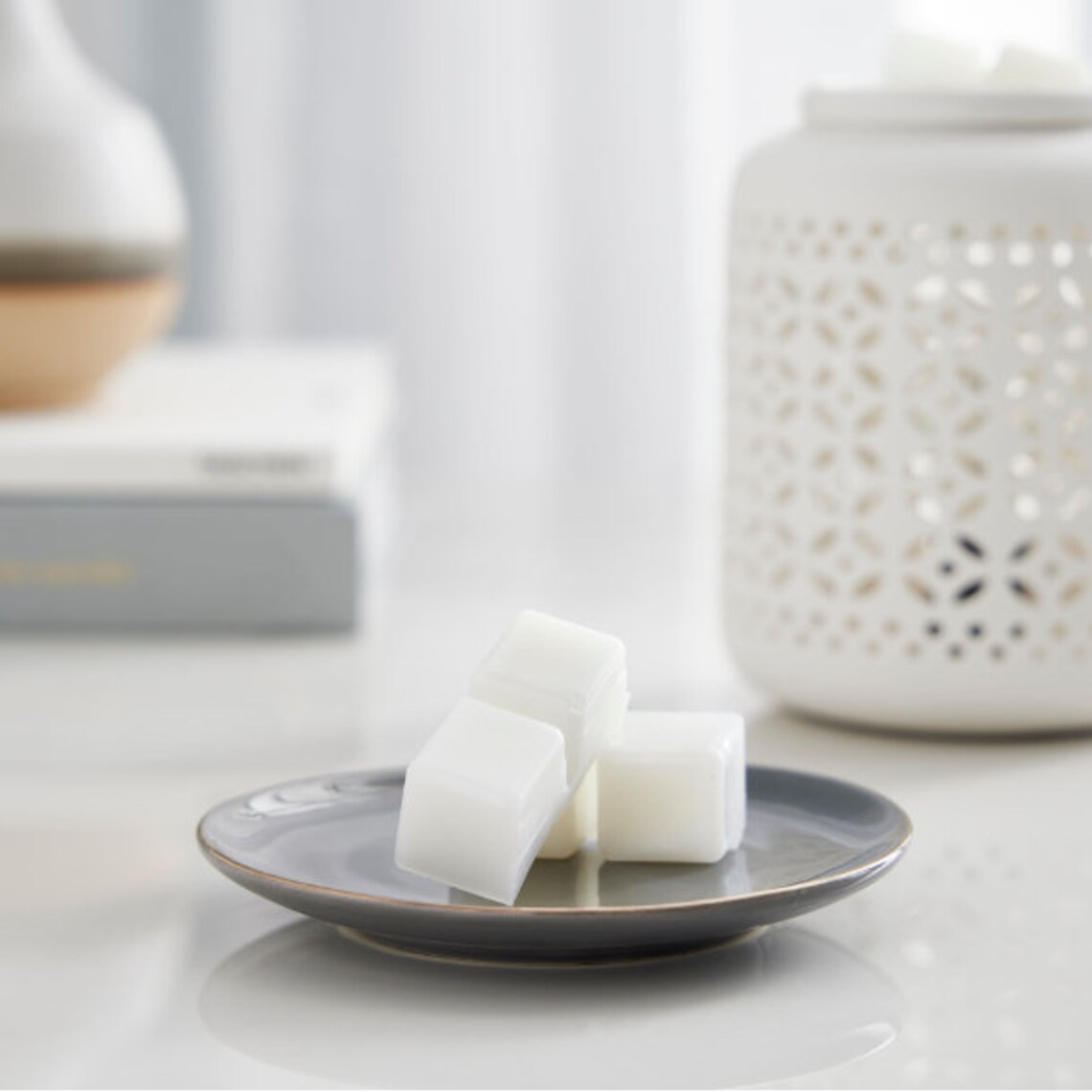 Optimistic Glow Floral Wax Melts Flameless Candle Affirmation Candle ...