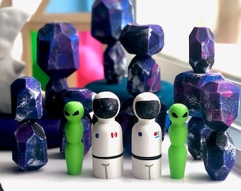 Astronaut Peg Dolls - Etsy