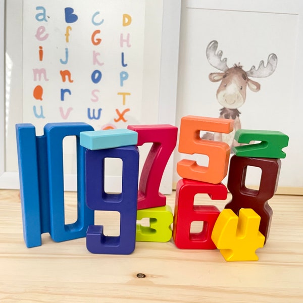 Wooden Stacking Toys - Etsy