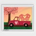 Valentine Truck, Handprint Craft, Loads of Love Activity, Kids Keepsake ...