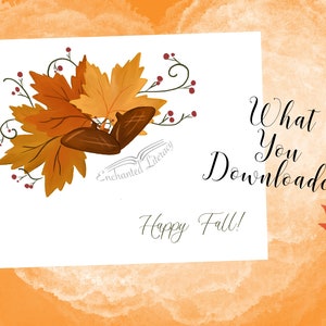 Autumn Acorn Handprint Kids Craft - Etsy