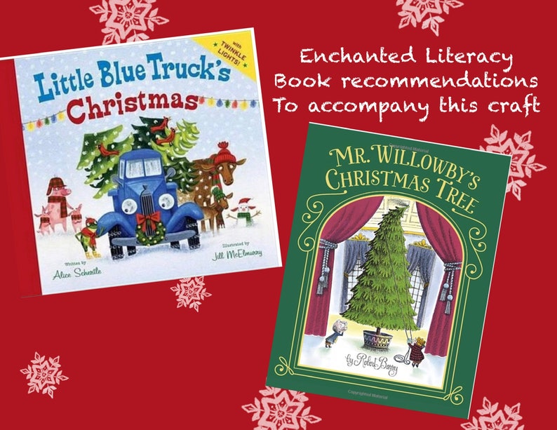 Tree Farm Truck Winter Handprint Art Craft, PRINTABLE Christmas Decor ...