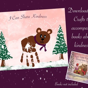 Share Kindness Children's Activity Handprint Craft Digital Download - Etsy