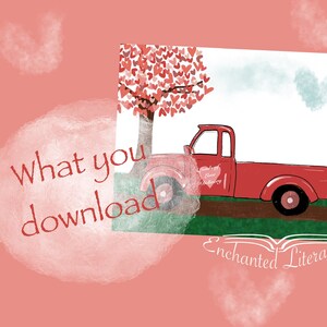 Valentine Truck, Handprint Craft, Loads of Love Activity, Kids Keepsake ...