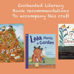 Carrot Patch Children Handprint Craft Spring Easter Garden Keepsake - Etsy