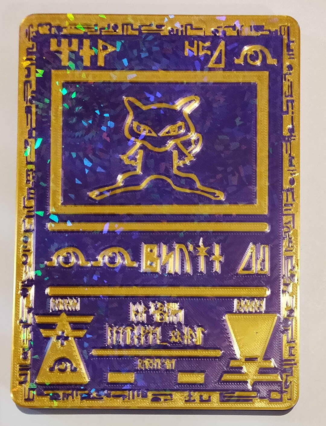 Ancient Mew Holographic Pokemon Card Wall Decor - Etsy