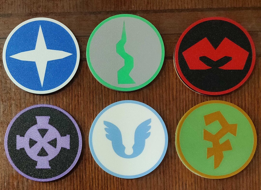OSRS God Symbol Drink Coasters (set of 6) - Runescape Game Themed - Etsy