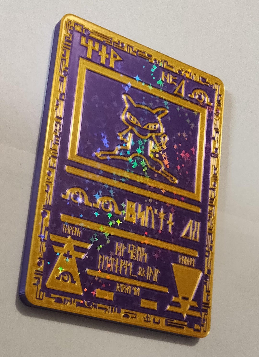 Ancient Mew Holographic Pokemon Card - Wall Decor - Etsy Canada