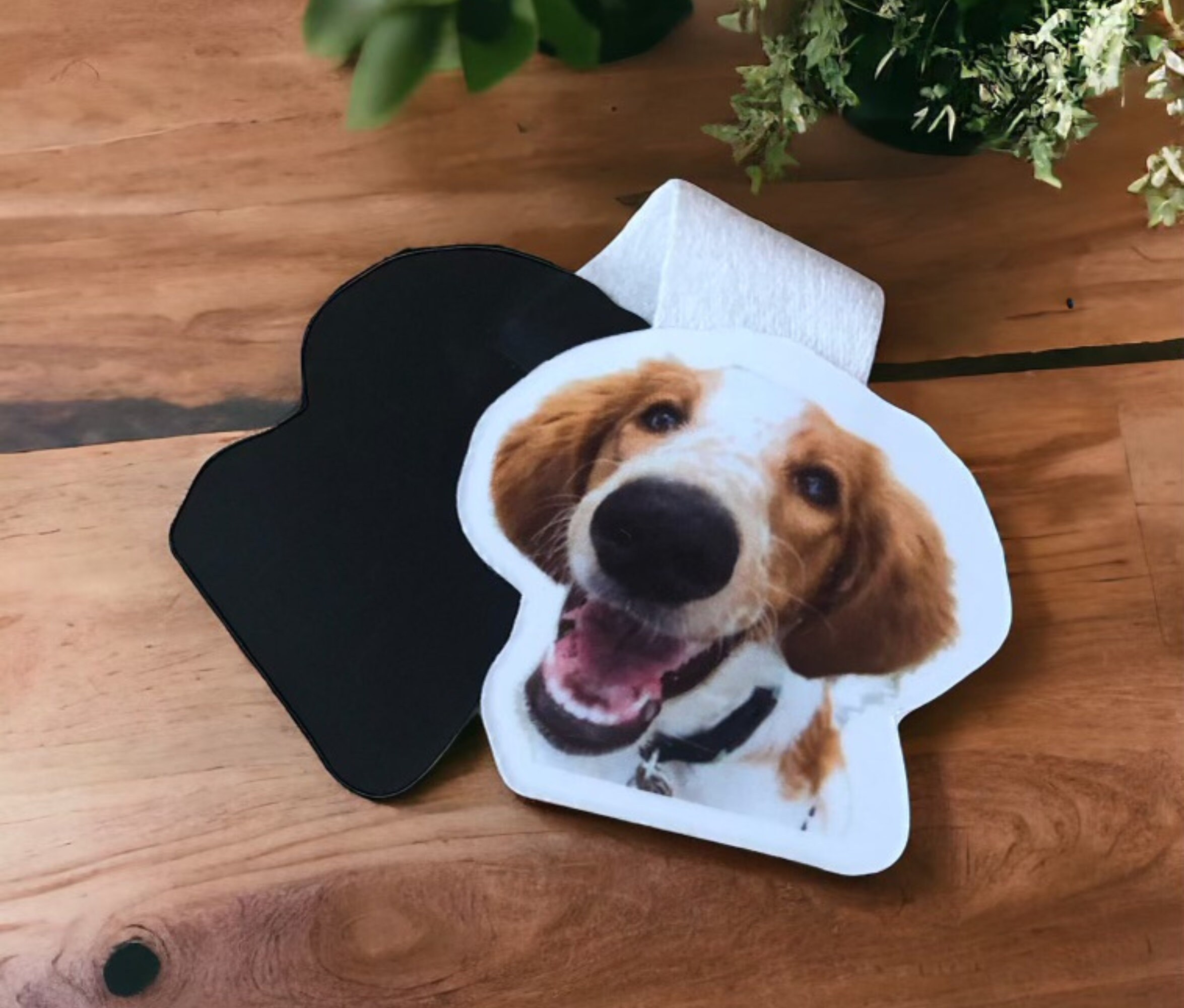 Pet Face Magnetic Bookmark, Custom Personalized Pet Photo Bookmark, Dog ...