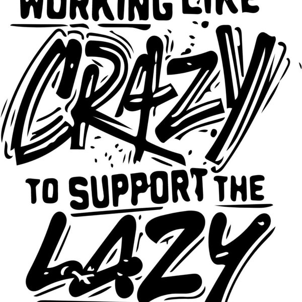 Working Like Crazy to Support the Lazy - Etsy UK