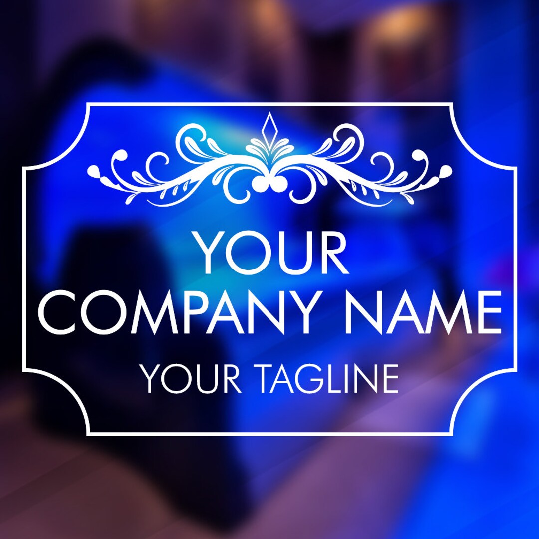 Sunbed Tanning/beauty Salon Tan Window Stickers Company Name ...