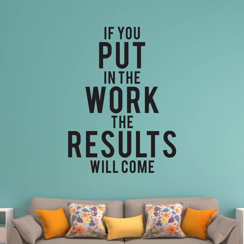 Work Wall Decal - Etsy