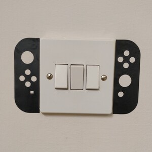 GAMING LIGHT SWITCH Controller - Kids Bedroom Vinyl Wall Decal Sticker ...