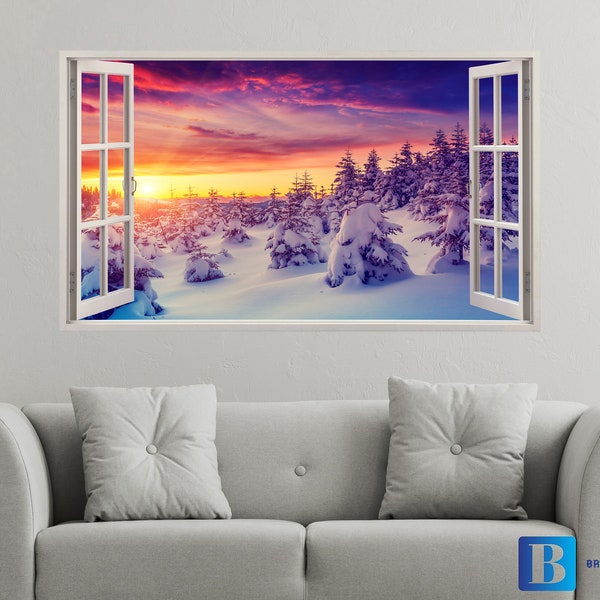 Winter Scene Snow - Etsy
