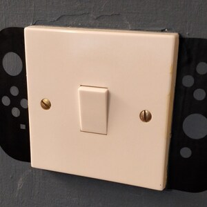 GAMING LIGHT SWITCH Controller - Kids Bedroom Vinyl Wall Decal Sticker ...