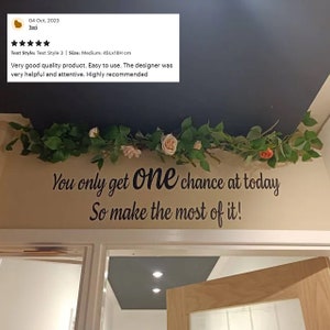 Personalised Wall Sticker Customise Text - Etsy UK