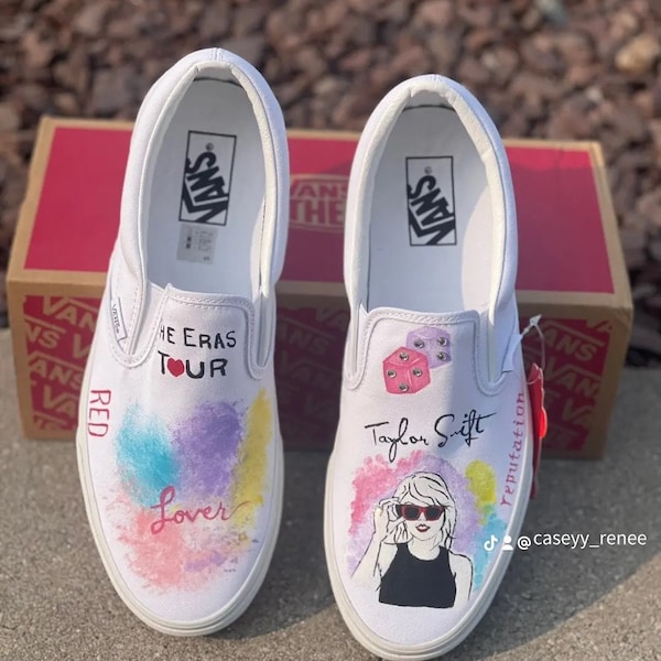 Hand Painted Vans - Etsy