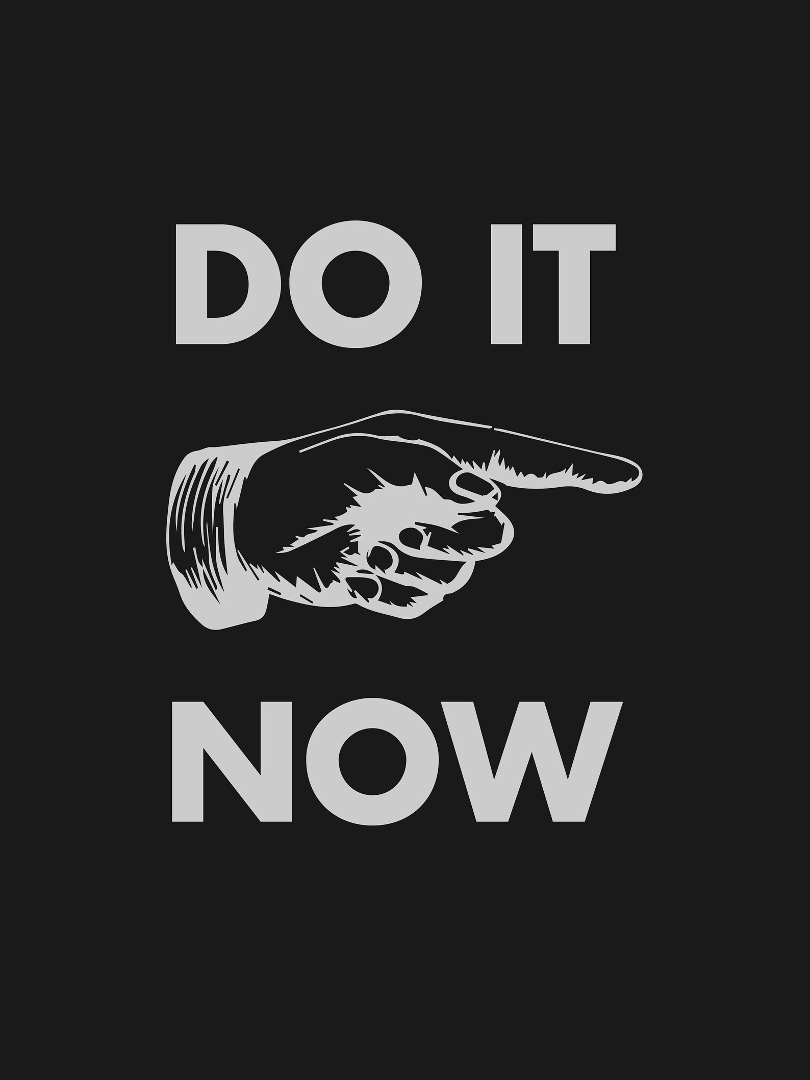 Do It Now Graphic Designer Quote DIGITAL DOWNLOAD Poster Typography ...